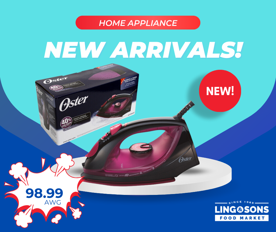 Oster Steam Ceramic Electric Iron – Ling & Sons Food Market