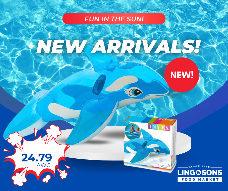 Intex Inflatable Ride-On Dolphin Float – Ling & Sons Food Market