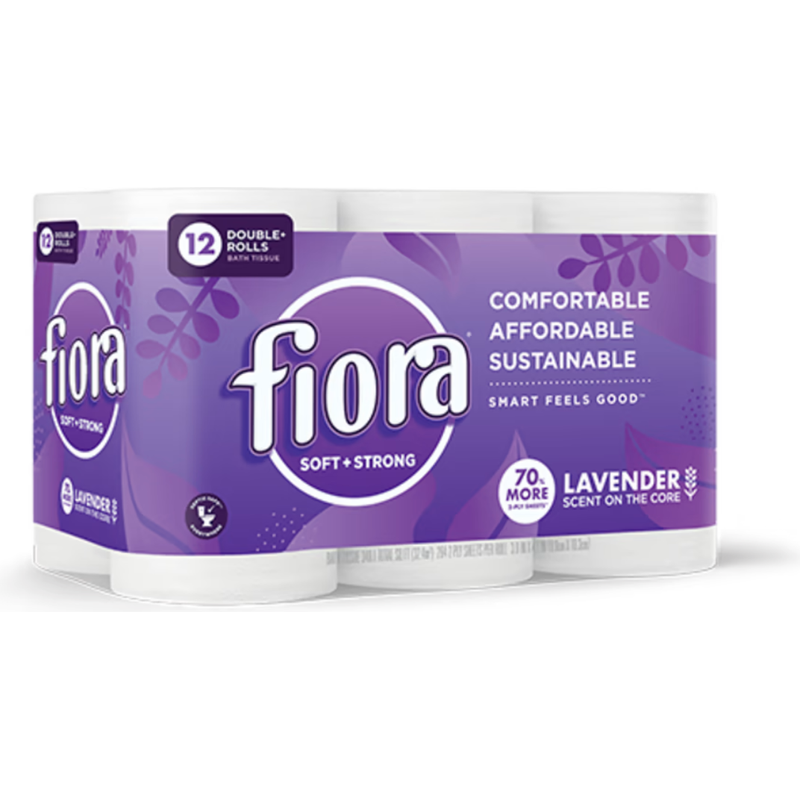Fiora Bath Tissues Lavendel 12 rolls – Ling & Sons Food Market