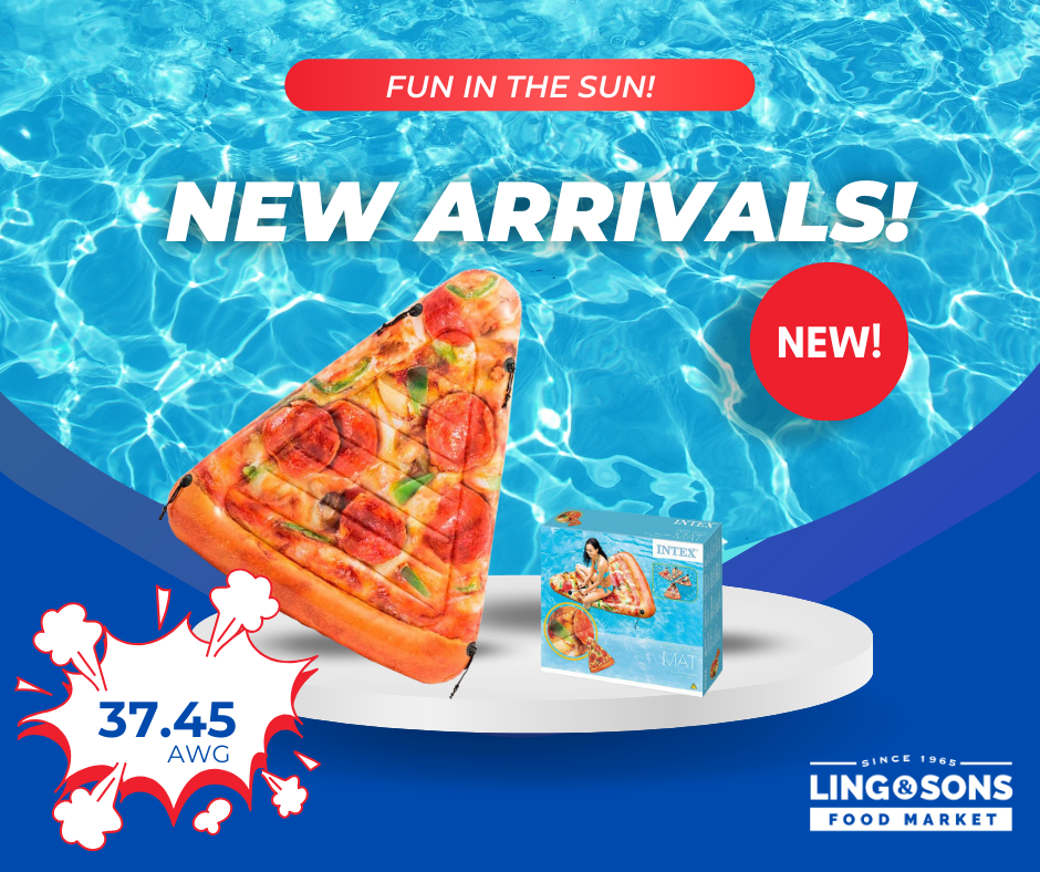 Intex Inflatable Pizza Float – Ling & Sons Food Market