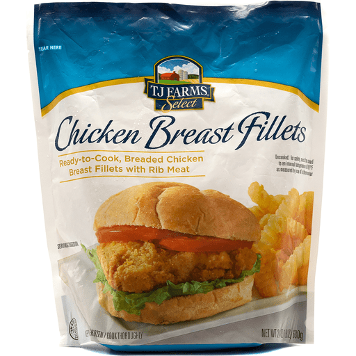 TJ Farms Select Chicken Breast Fillets 24oz – Ling & Sons Food Market