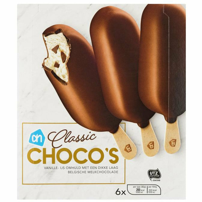 AH Choco Classic Ijs 6x – Ling & Sons Food Market