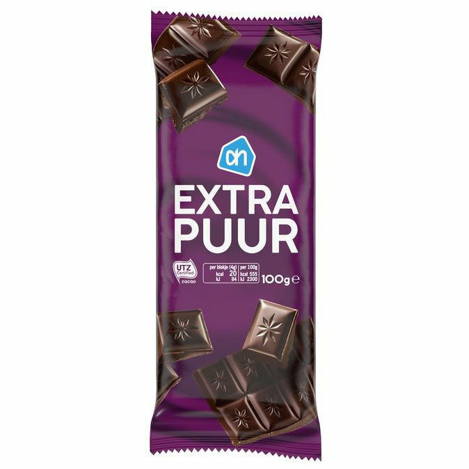 AH Chocolade Extra Puur 100 gr – Ling & Sons Food Market