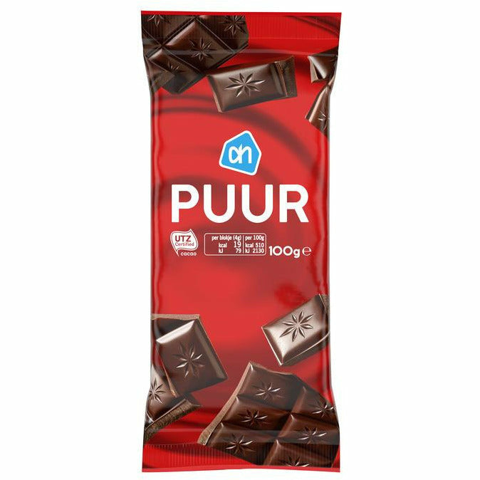 AH Chocolade Puur 100 gr – Ling & Sons Food Market