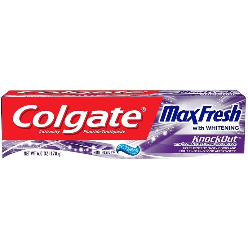 Colgate Toothpaste Max Fresh Knock-Out 6oz – Ling & Sons Food Market