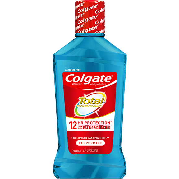 Colgate Total Mouth 12 Hours Protection Peppermint Wash 500 ml – Ling ...