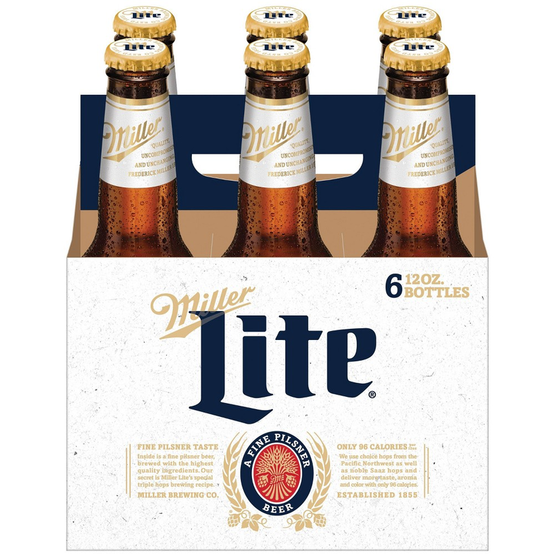 Miller Lite 6-12oz Bottles – Ling & Sons Food Market
