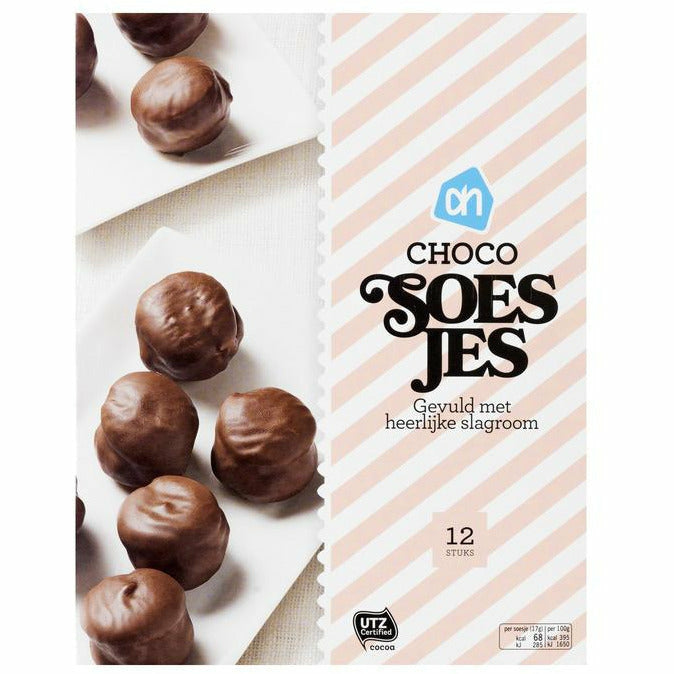 AH Choco Slagroom Soesjes 12x – Ling & Sons Food Market